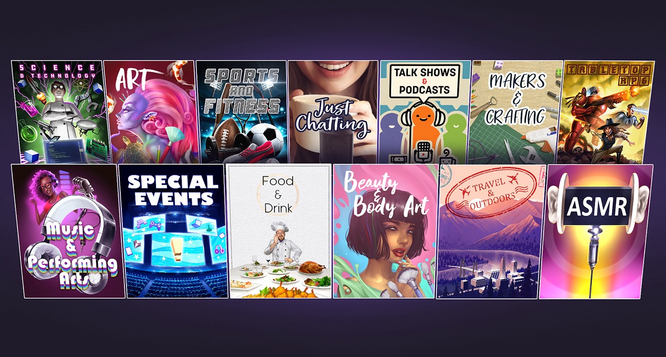 Introducing Tags and New Categories: New Ways to Discover Streamers on ...