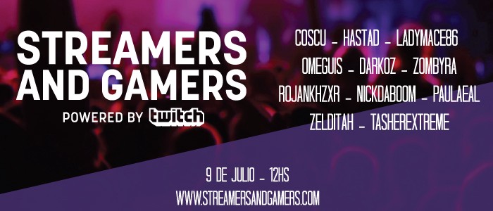 Llega Streamers & Gamers, un evento con temática única en la región