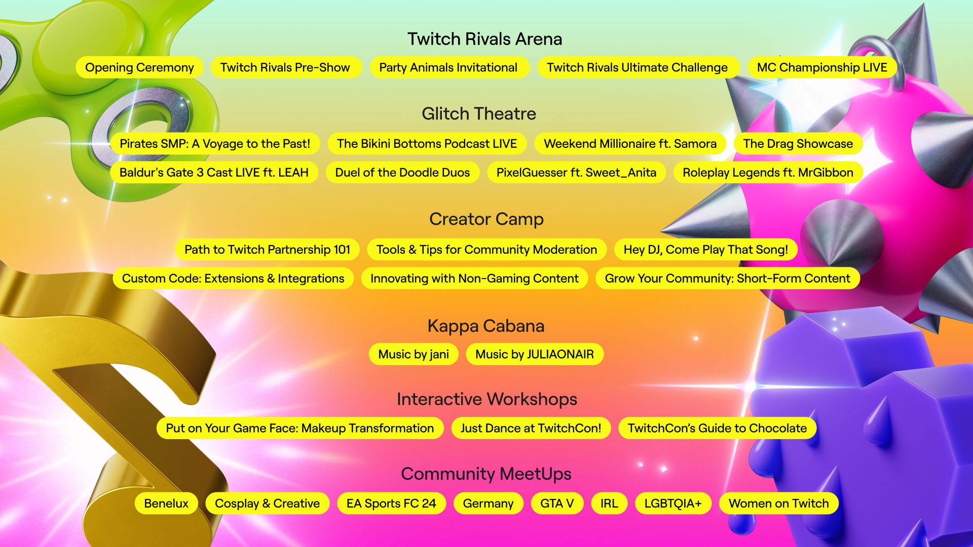 Meet the Featured Streamers for TwitchCon Europe!