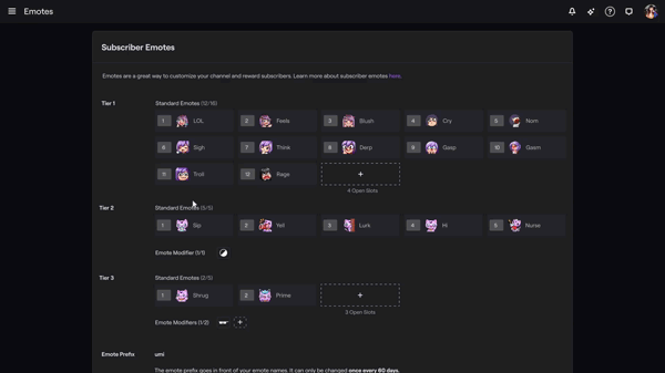 New Easy Emote Management: All Your Emotes, One Page