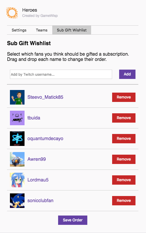 ¡Da el regalo de Twitch con las Suscripciones de Regalo!