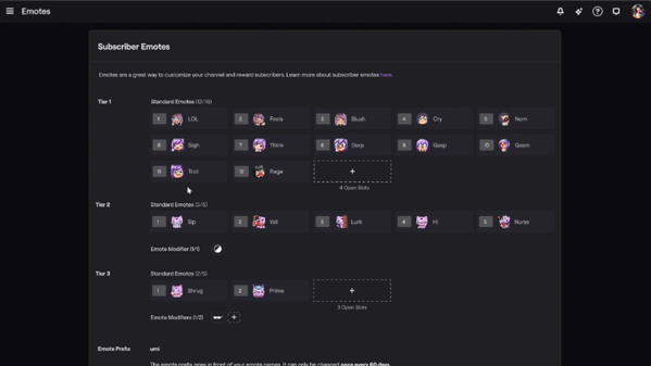 New Easy Emote Management: All Your Emotes, One Page